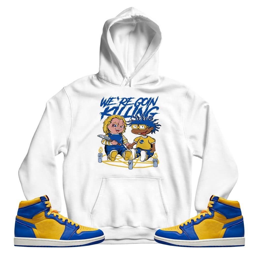 Chucky Cartoon 90s Rugrats Horror Sneaker Shirt Match 2023 Laney 1s, Jordan 1 Retro High Laney ...
